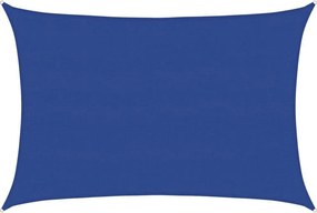 Plachta proti slunci 160 g/m² obdélník modrá 5 x 7 m HDPE 311522
