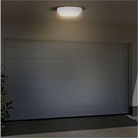 LED venkovní světlo WO745 - kruh 17 cm, bílá