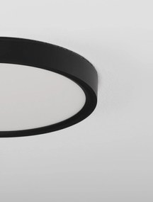 Nova Luce stropní LED svítidlo Dixie Varianta: 36 W LED, Ø 400 mm, černá