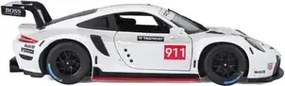 Bburago RACE Porsche 911 RSR bílá / 1:24 / od 3 let