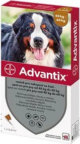 Elanco (ex-BAYER Animal Health) Advantix Spot-on 1x6ml pro psy 40-60kg