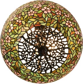 Barevná stolní lampa Tiffany Flower Garden - Ø 46*72cm