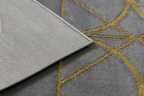 Dywany Łuszczów Kusový koberec Emerald 1010 grey and gold Rozměry koberců: 160x220