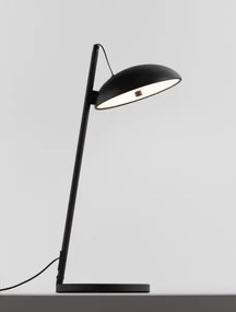 Designová stolní lampa Flute černá