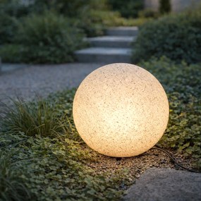Moderní venkovní lampa šedá 35 cm IP65 - Nura