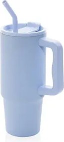 XD DESIGN Termohrnek Embrace 900 ml světle modrá / nerezová ocel / dvo