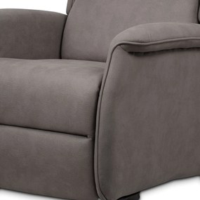 Elektrické polohovací TV křeslo ušák FELIX - béžová látka