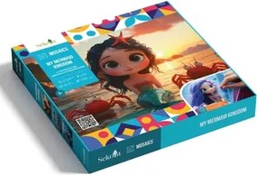 SEKOIA Mozaika Mořské víly / 6 předloh / 1000+ kamínků / od 5 let