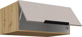 ARIA li | horní skříňka 80 NAGU-36 1F výklopná | 80 cm | HLUBOKÁ | ANTI FINGERPRINT povrch | artisan/béžová
