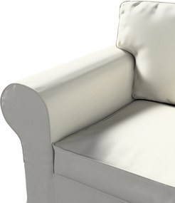 Potah na křeslo IKEA Ektorp barva šedá látka pletený vzor