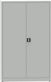 KOVONA Spisová skříň kovová 1200 mm C3703H2 [světle šedá]