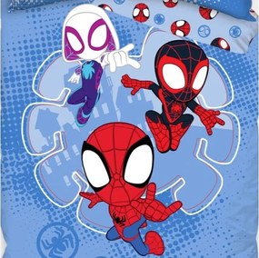 Carbotex povlečení bavlna Spidey Malí Hrdinové 140x200, 70x90 cm