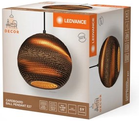Ledvance - Lustr na lanku DECOR CARDBOARD 1xE27/15W/230V pr. 26 cm