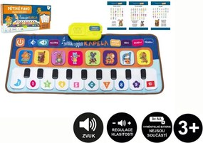 Elektronická hrací podložka pianko Zvířátka a jejich kapela