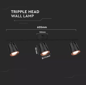LED Solution Černé stropní LED svítidlo 15W Barva světla: Teplá bílá 218259