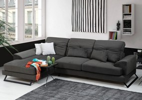 Hanah Home Rohová pohovka FRIDO černá levá 560ARE1110