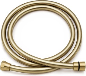 Rea Rea, PVC sprchová hadice proti zkroucení, 150 cm, zlatá matná, REA-08030