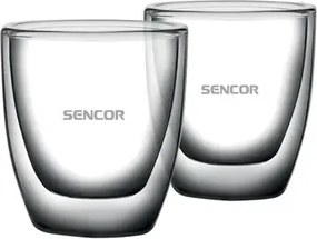 SENCOR SGX 001 Sada 2 sklenic na espresso 80ml