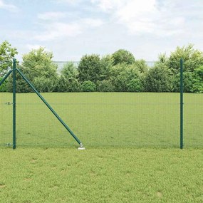 Svařované drátěné ploty s hroty 100 x 1 m Ocel potažená PVC 3352146