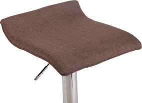 Barová židle Dyn V2 látka C – hnědá