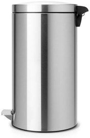 Pedálový koš Recycle Silent Brabantia - 2 x 20 l, matná ocel 424229