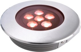 IMPR 100116 LED Zápustné zemní svítidlo Flat 6 x 2W RGB 3in1 LED 30° - DEKOLIGHT