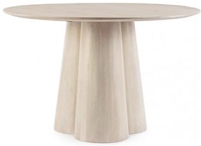 BIZZOTTO Jídelní stůl NASSOR světlý 120 cm 0747188