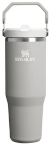 Šedobéžová termoska z nerezové oceli 890 ml IceFlow™ Flip Straw 2.0 Tumbler Ash – Stanley