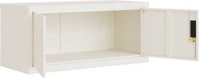 Kartotéka bílá 90 x 40 x 130 cm ocel 3188311