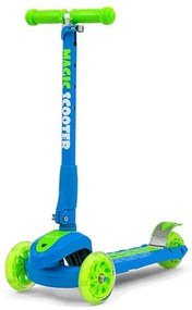 Dětská koloběžka Milly Mally Magic Scooter blue-green