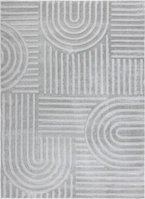 Dywany Łuszczów, Kusový koberec Balance 1918 grey, 80x150, šedá, ložnice