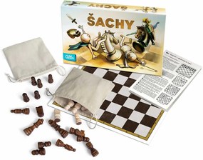 ALBI HRA Šachy *SPOLEČENSKÉ HRY* dřevěné alq5r