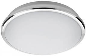 Sapho SILVER stropní LED svítidlo pr.28cm, 10W, 230V, studená bílá, chrom AU463