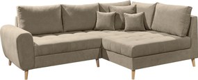 XXXLutz ROHOVÁ SEDAČKA, textil, kompozitní dřevo, pískové barvy MID.YOU - Sedací soupravy - 002220026005