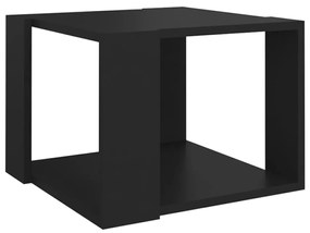 Konferenční stolek černý 40 x 40 x 30 cm kompozitní dřevo - Default Title