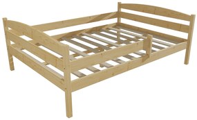 Vomaks Dětská postel DP 017 XL se zábranou Rozměr: 160 x 200 cm, Barva: barva šedá