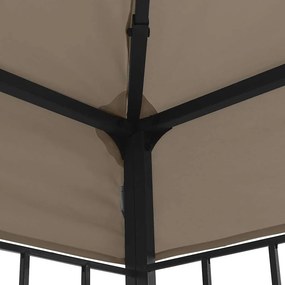 Altán 4 x 3 m taupe 312258