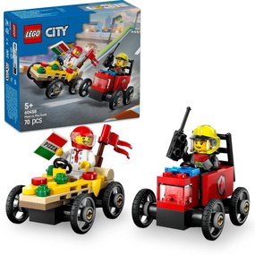 Lego city 60458 závodní balíček: rozvoz pizzy vs. hasičské auto 5702017812588