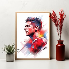 Plakát - Robert Lewandowski: Gólová Vize - Limitka - Fotbalové Legendy