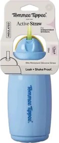 Tommee Tippee Active hrneček s brčkem 266 m 12m+ modrá