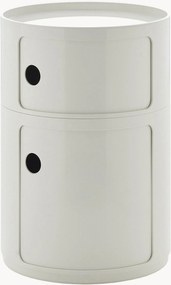 Designový odkládací stolek Componibili, 2 moduly, V 62 cm