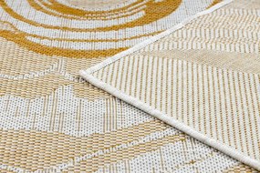 Dywany Łuszczów, Kusový koberec Sion Sisal Marble 22169 ecru/yellow – na ven i na doma, 180x270, žlutá, chodba / předsíň