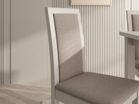 ADRK Furniture Židle Nola IV CH-NOL-IV-W-OP85