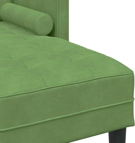 Set pohovek 2 ks Světlá zelená Polyester 3329267