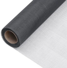 Síť proti hmyzu sklolaminát 80 x 2000 cm šedá 150870