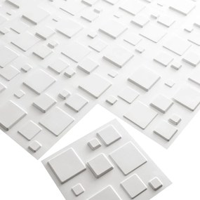 WallArt 24 ks 3D nástěnné panely GA-WA09 Squares [276201]