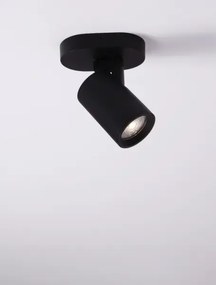 Minimalistické bodové svítidlo Esto Černá