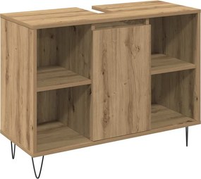 Sada koupelnového nábytku 3 ks Artisanový dub 30 x 30 x 180 cm 3378508