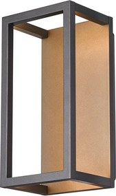 LA 1005201 QUADRULO WL venkovní LED nástěnné přisazené svítidlo antracit - BIG WHITE (SLV)