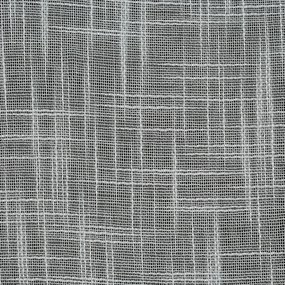 ZÁVĚS NA KROUŽCÍCH LIREN 140X250 CM ŠEDÁ
